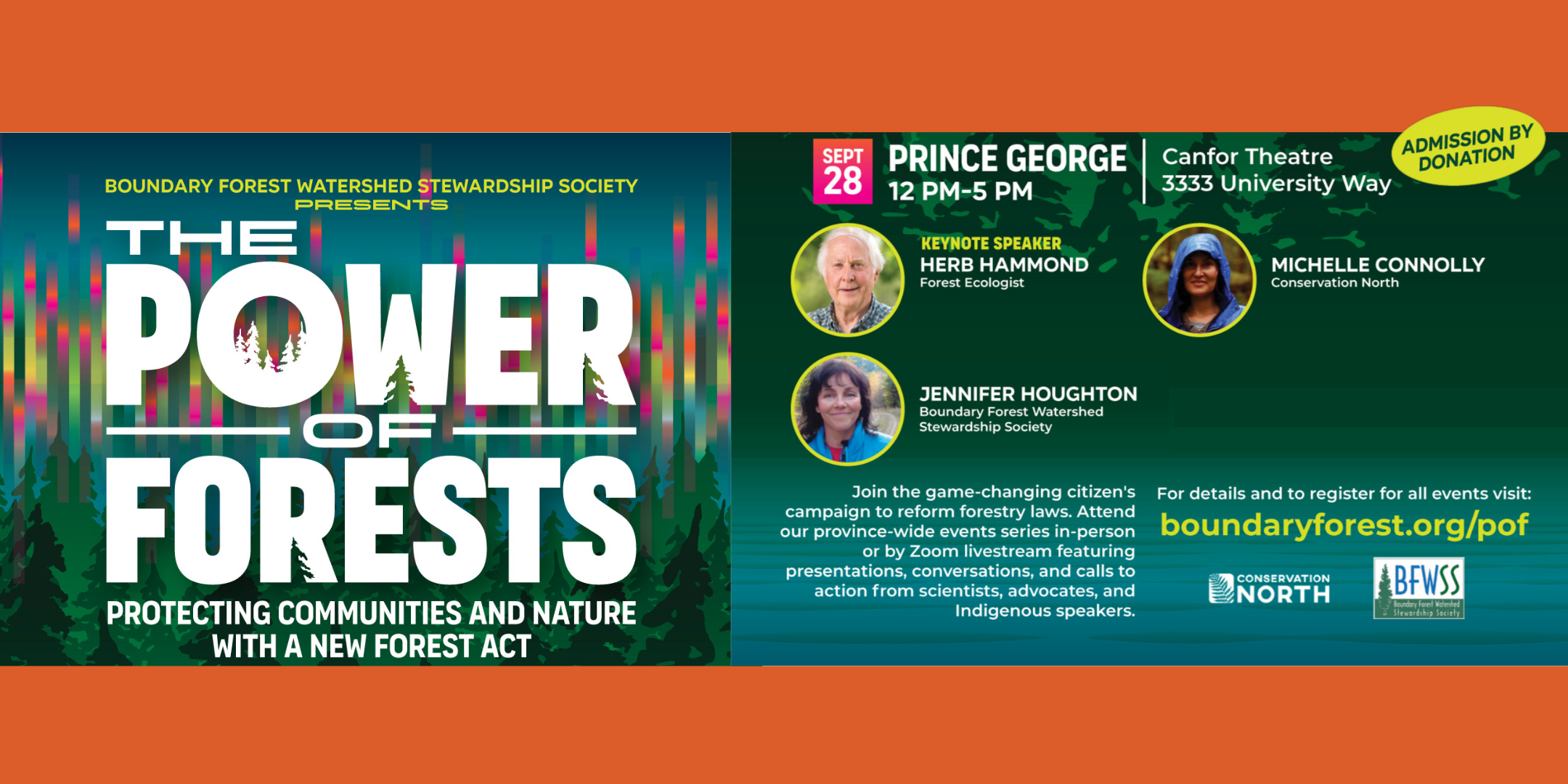 Prince George Power of Forests Event Registration and Details ...